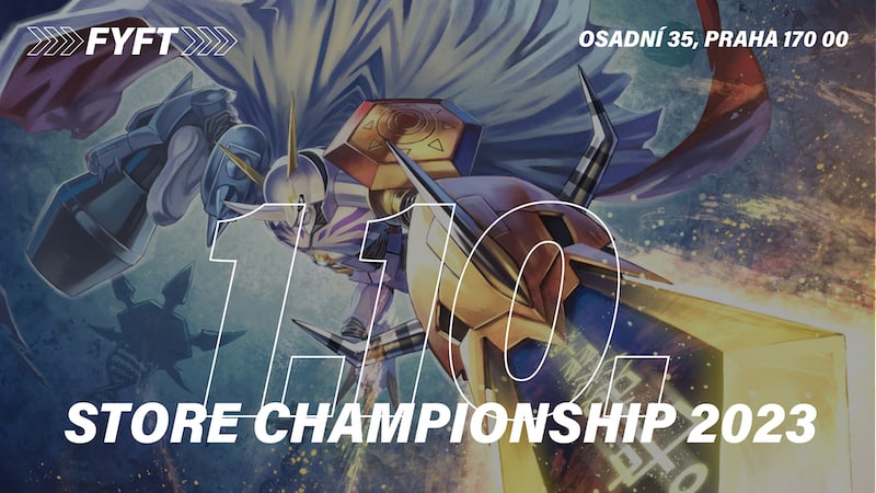 DIGIMON STORE CHAMPIONSHIP 2023 Wave 2 - FYFT Praha 1.10.