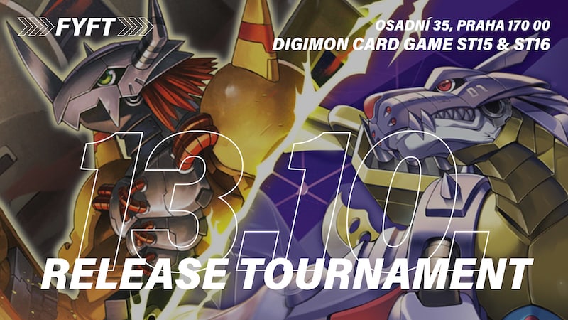 DIGIMON CARD GAME ST15 & ST16 Release Tournament - FYFT