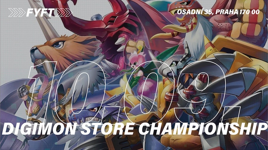 DIGIMON STORE CHAMPIONSHIP 2022 - SOBOTA 10.9. FYFT PRAHA