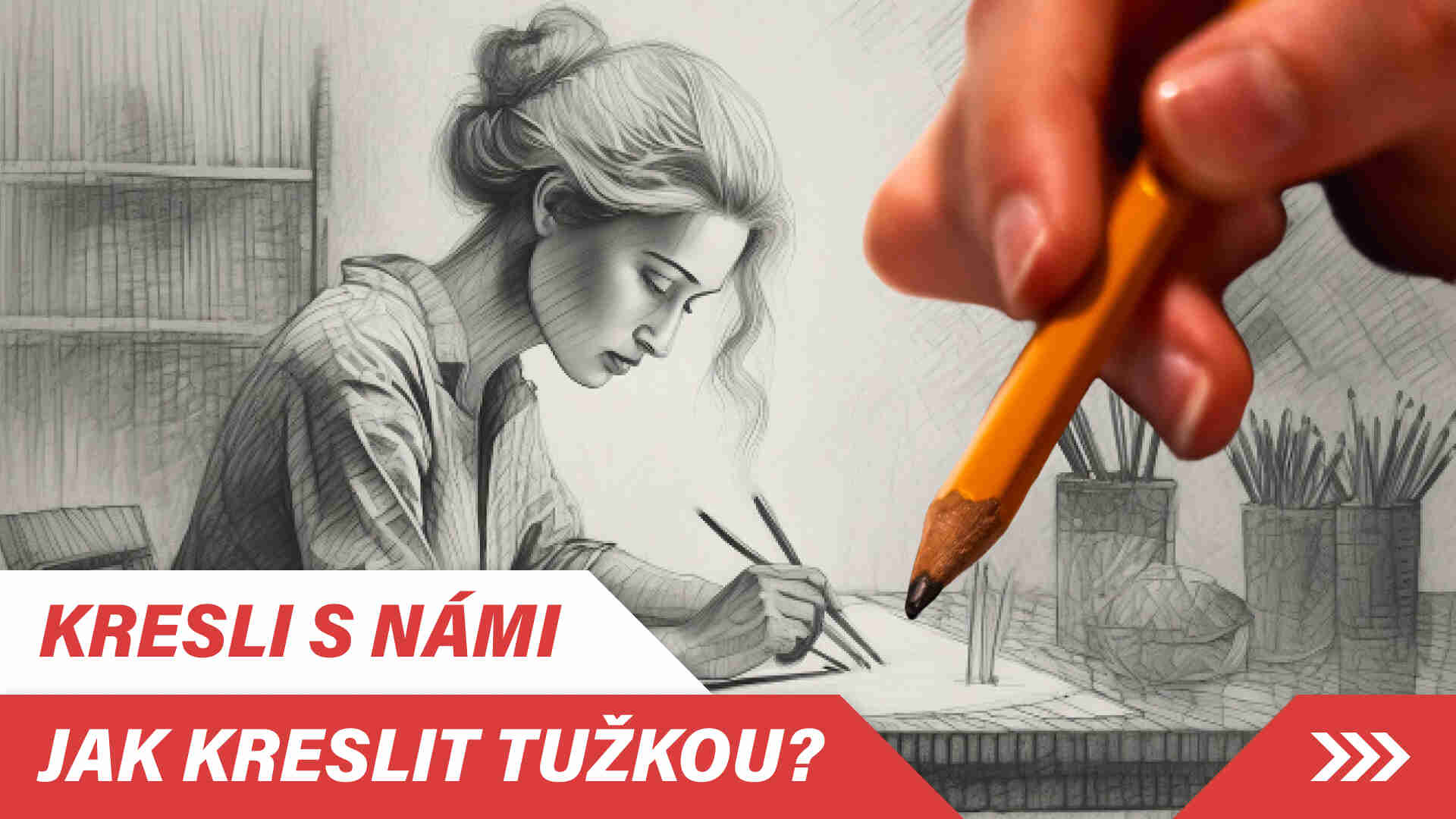 Kreslení tužkou | Tvrdost tužek a jak stínovat?
