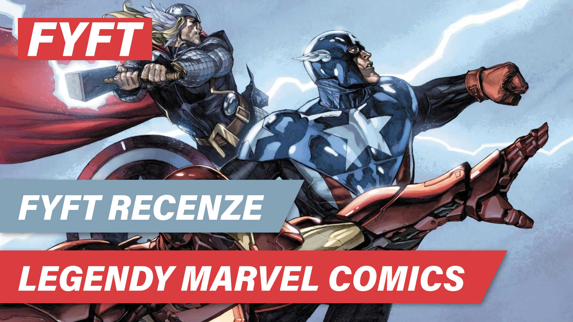 Nová komiksová řada Marvel Legends od nakladatelství CREW!