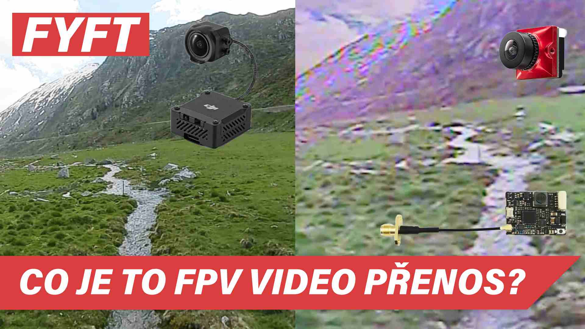 Analog vs. digitál | Rozdíly video přenosu FPV dronu