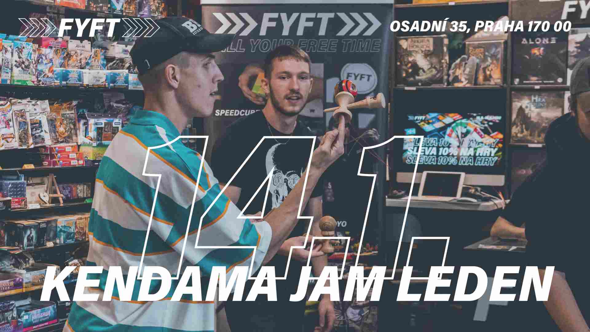 Info o KENDAMA JAM 14.1.2023 FYFT PRAHA